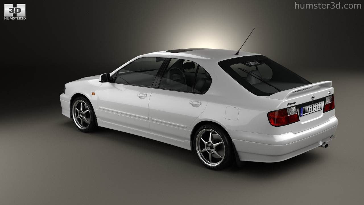 360 view of Nissan Primera GT 2000 3D model - 3DModels store
