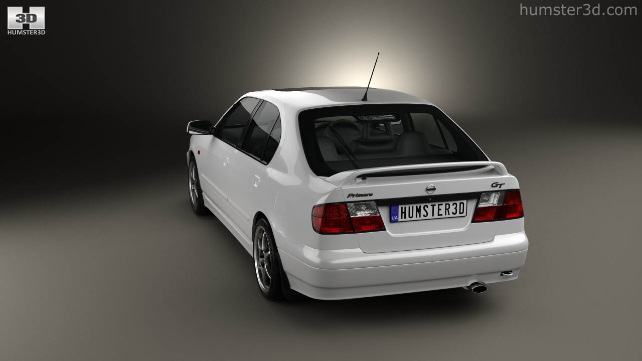 360 view of Nissan Primera GT 2000 3D model - 3DModels store