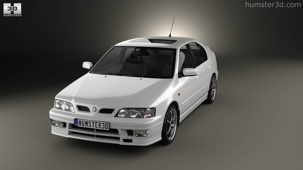 360 view of Nissan Primera GT 2000 3D model - 3DModels store