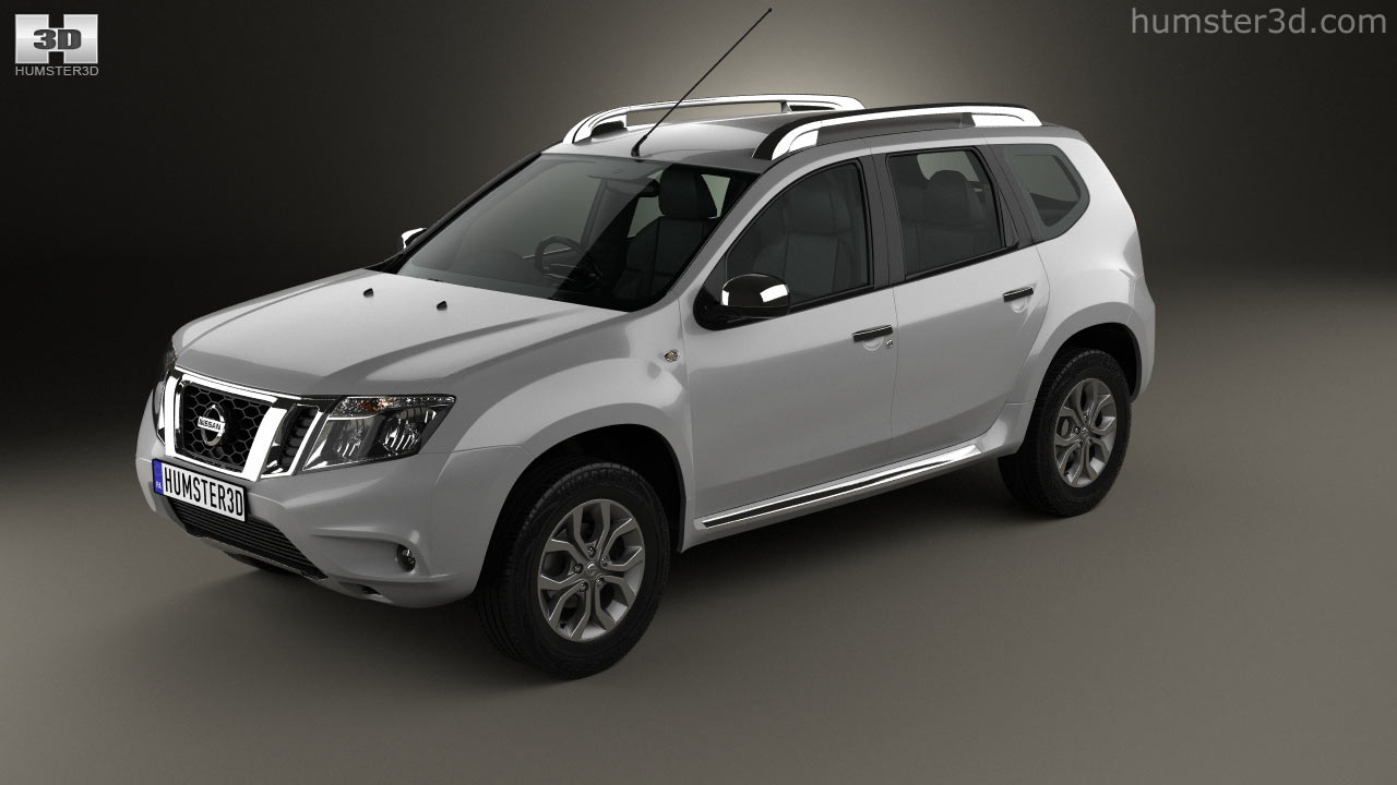 360 view of Nissan Terrano 2016 3D model - 3DModels store