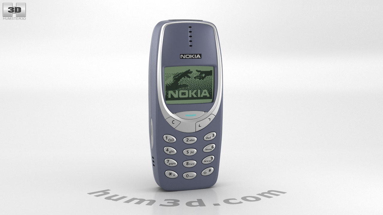 360 view of Nokia 3310 3D model - 3DModels store