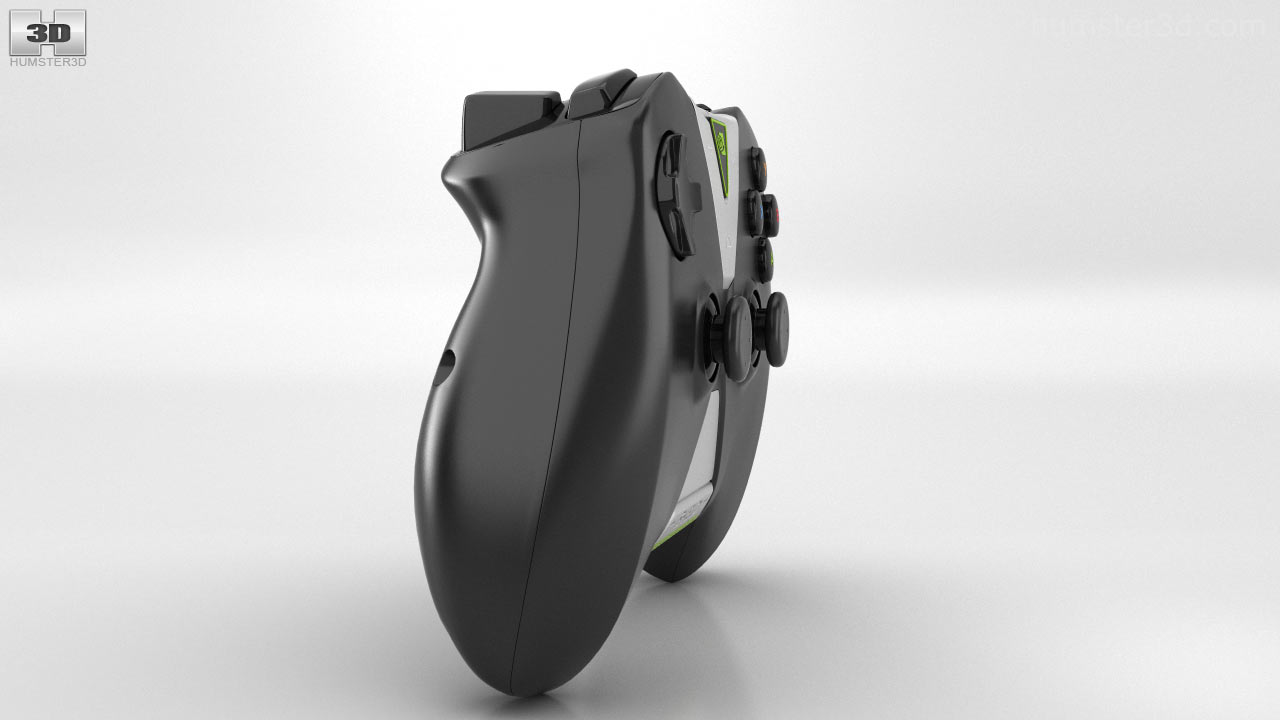 360 view of Nvidia Shield Controller 3D model - 3DModels store