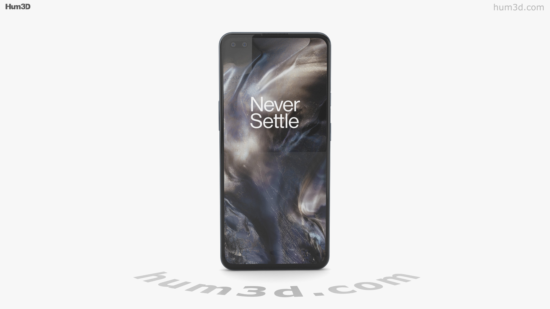 360 view of OnePlus Nord Gray Onyx 3D model - 3DModels store
