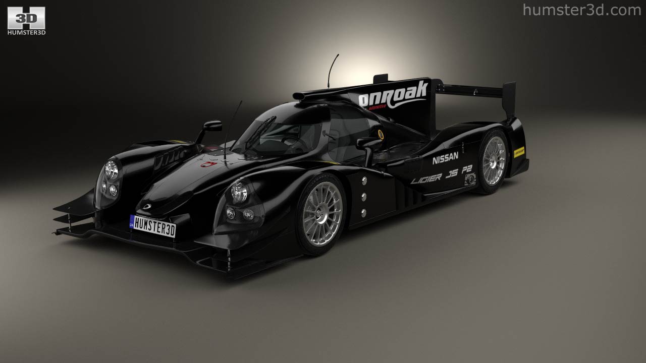 360 view of Onroak Automotive Ligier JS P2 2015 3D model - 3DModels store