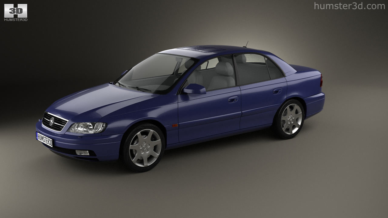 360 view of Opel Omega (B) sedan 2003 3D model - 3DModels store