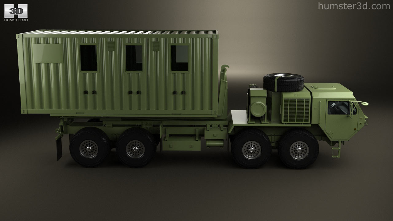 360 view of Oshkosh M1120A4 Load Handling System 2014 3D model ...
