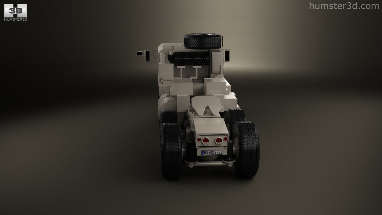 360 view of Oshkosh HEMTT M983A4 Patriot Tractor Truck 2014 3D model ...