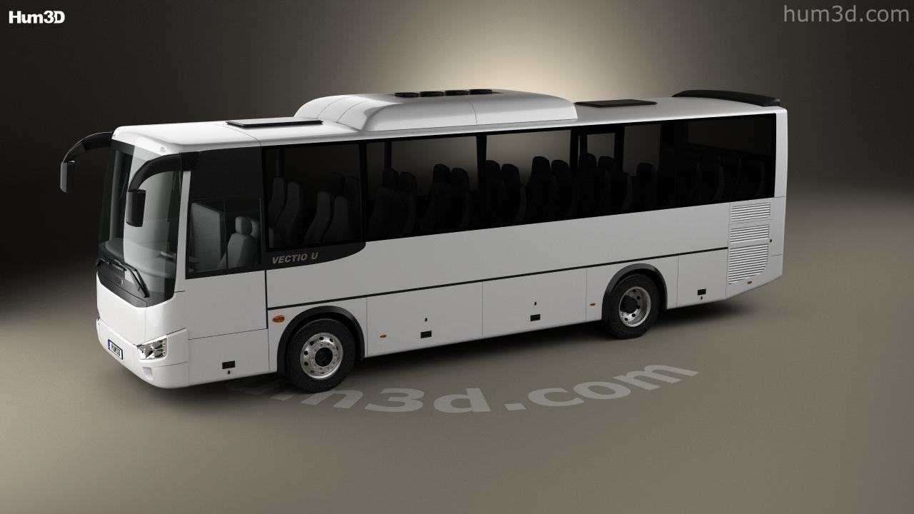 360 view of Otokar Vectio U bus 2017 3D model - 3DModels store