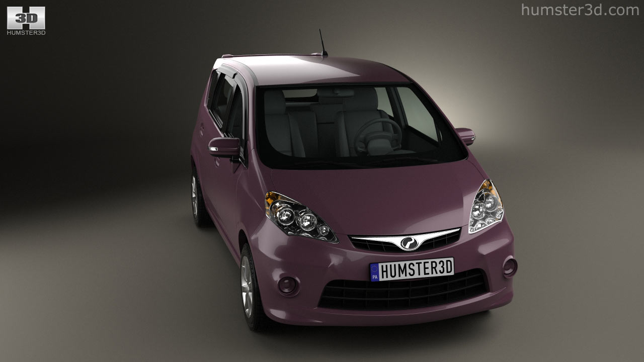360 view of Perodua Alza 2014 3D model - 3DModels store
