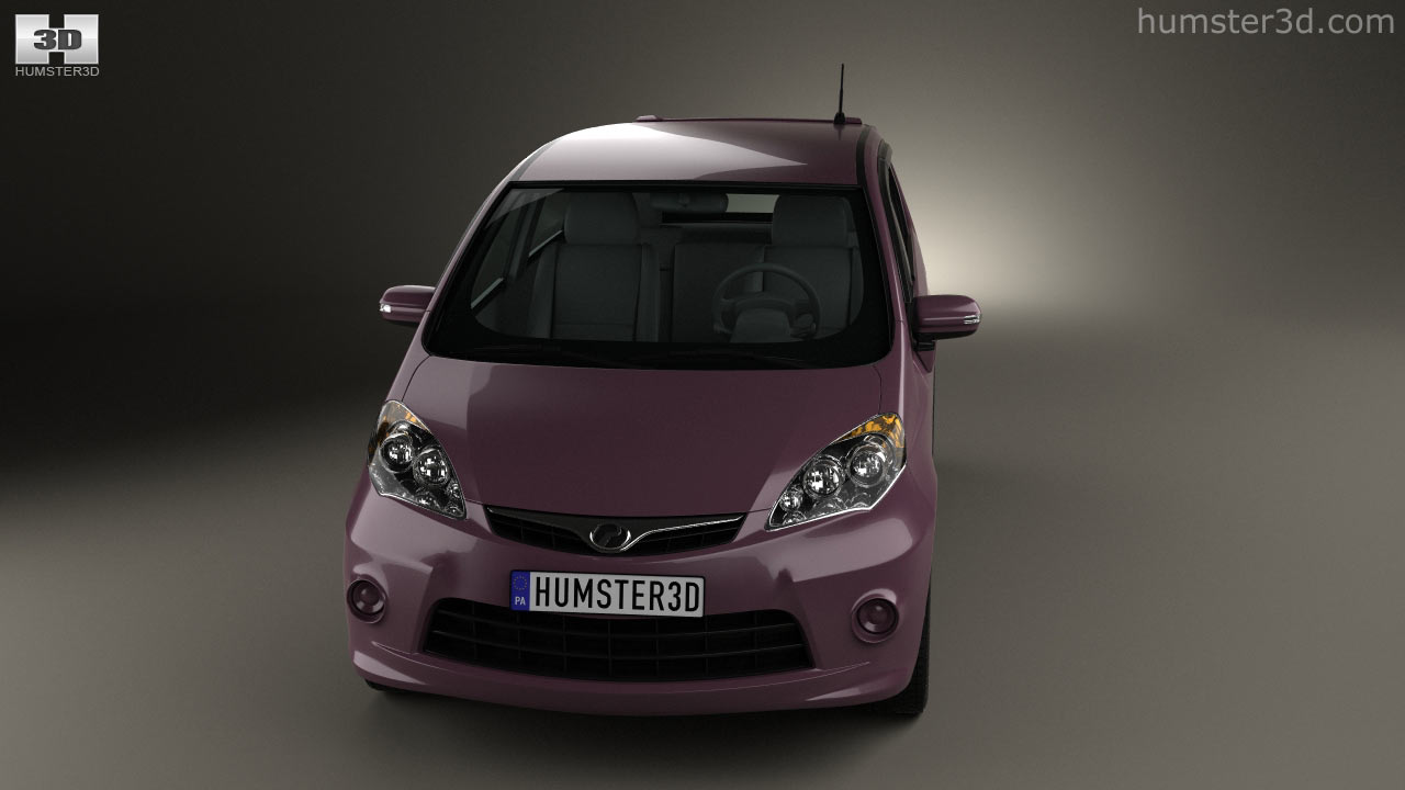 360 view of Perodua Alza 2014 3D model - 3DModels store