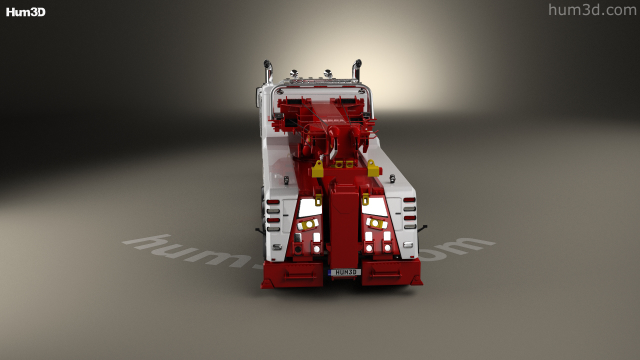 360 view of Peterbilt 388 Wrecker Truck 2019 3D model - 3DModels store