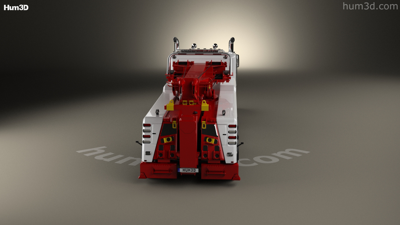 360 view of Peterbilt 388 Wrecker Truck 2019 3D model - 3DModels store