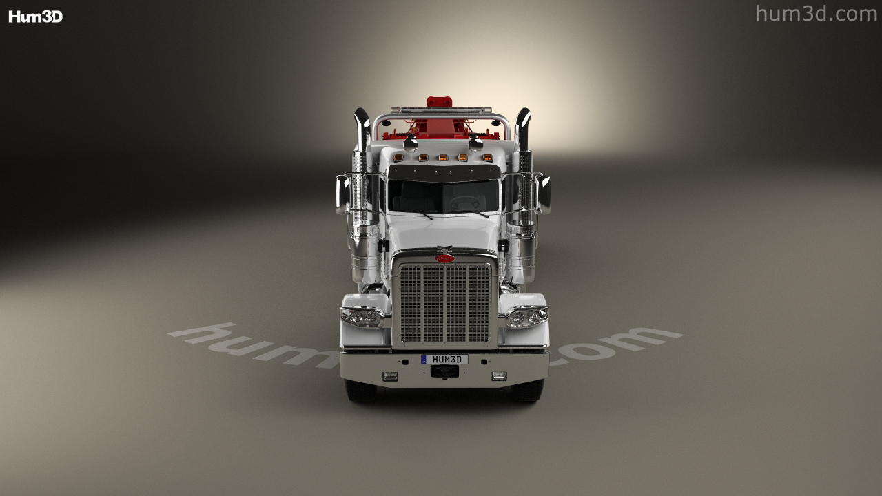 360 view of Peterbilt 388 Wrecker Truck 2019 3D model - 3DModels store