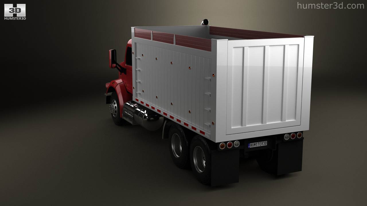 360 view of Peterbilt 567 Tipper Truck 2019 3D model - 3DModels store