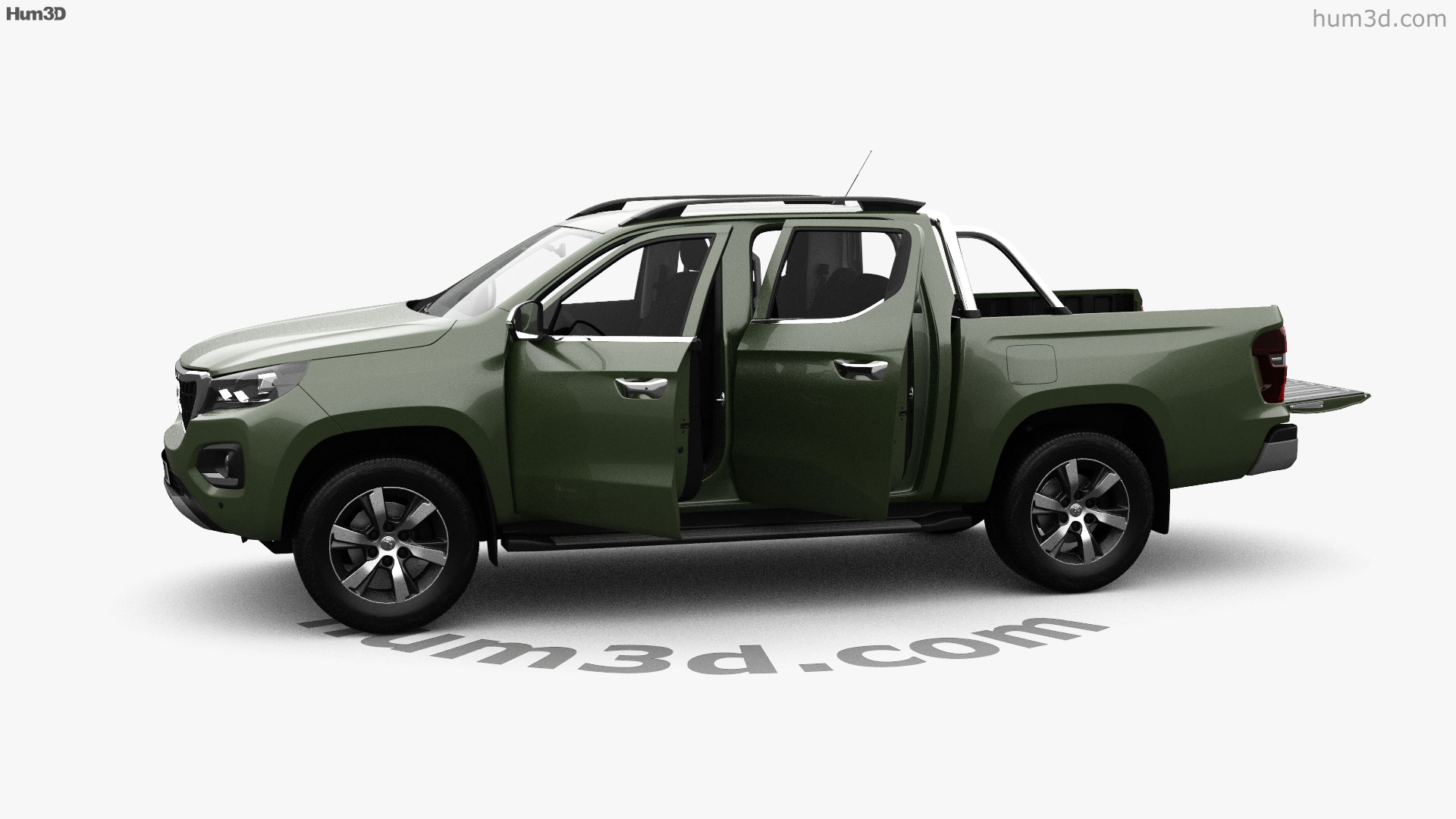 360 view of Peugeot Landtrek Double Cab Multipurpose with HQ interior ...