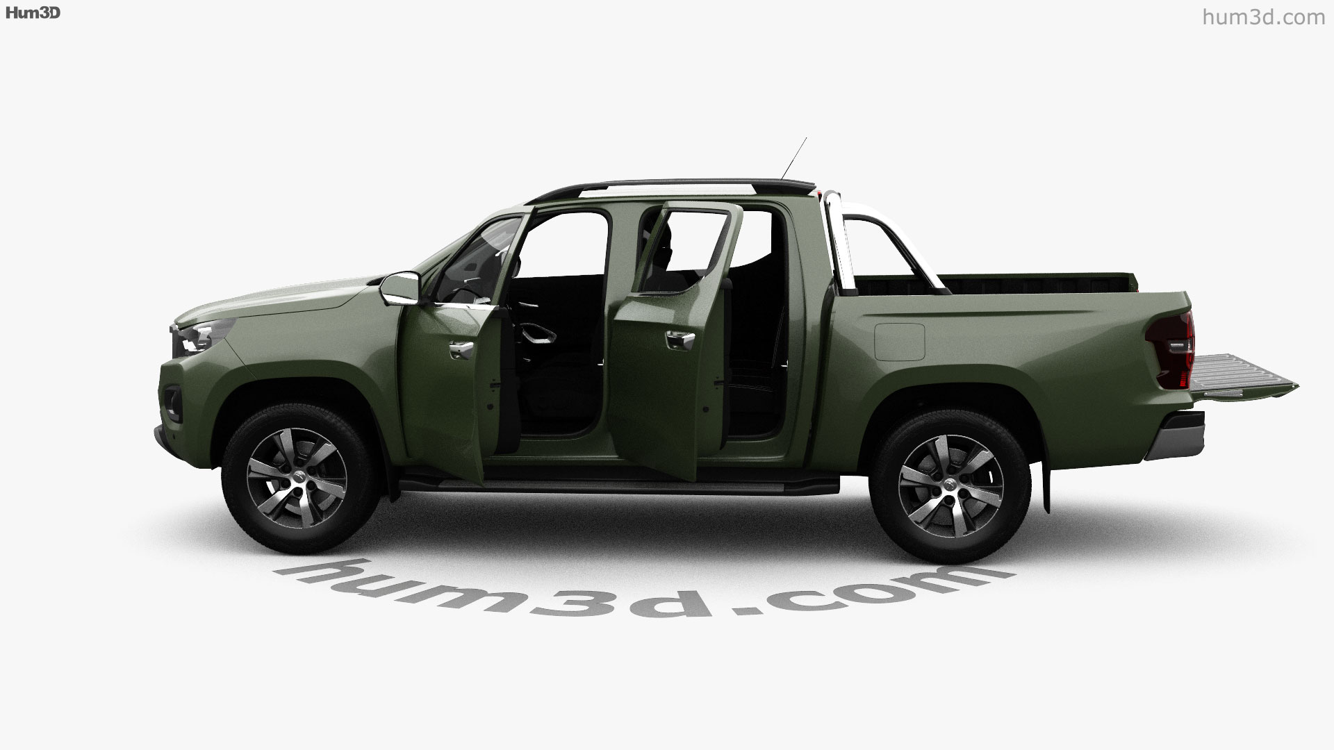 360 view of Peugeot Landtrek Double Cab Multipurpose with HQ interior ...