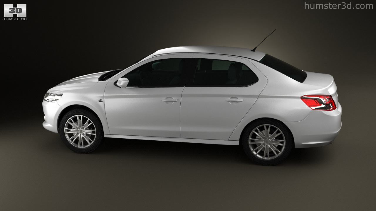 360 view of Peugeot 301 2016 3D model - 3DModels store