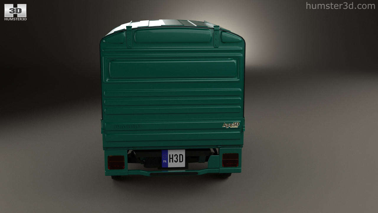 360 view of Piaggio Ape 50 2006 3D model - 3DModels store