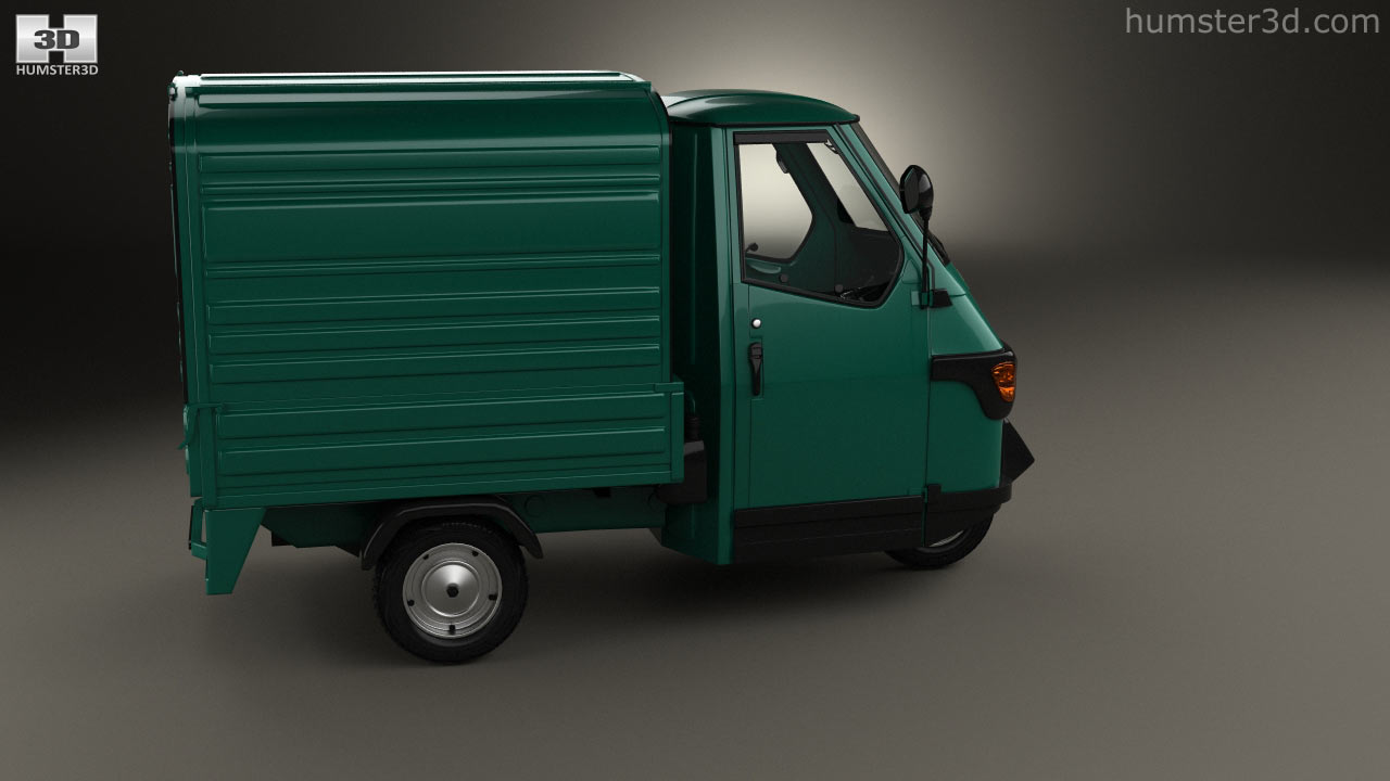 360 view of Piaggio Ape 50 2006 3D model - 3DModels store