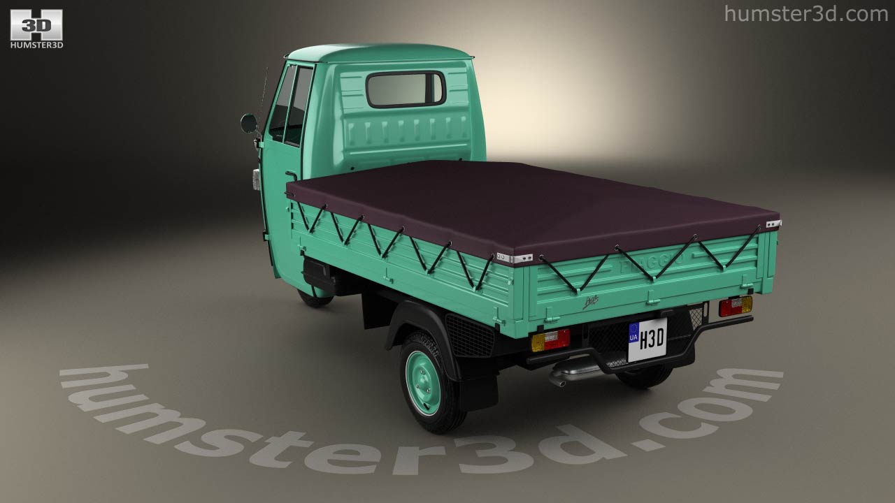 360 view of Piaggio Ape C 1956 3D model - 3DModels store