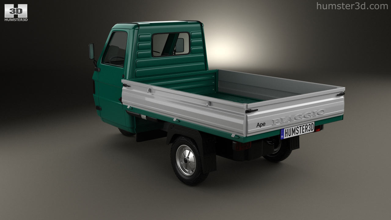 360 view of Piaggio Ape TM Pickup 1982 3D model - 3DModels store