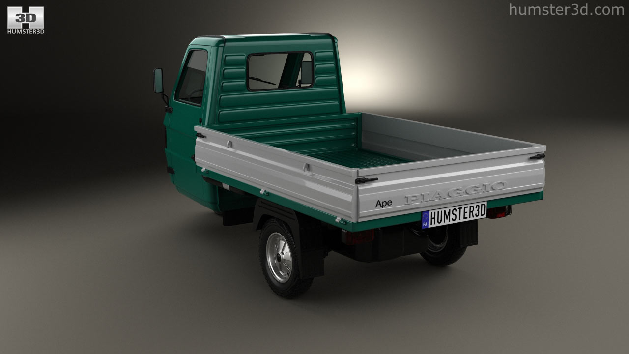 360 view of Piaggio Ape TM Pickup 1982 3D model - 3DModels store