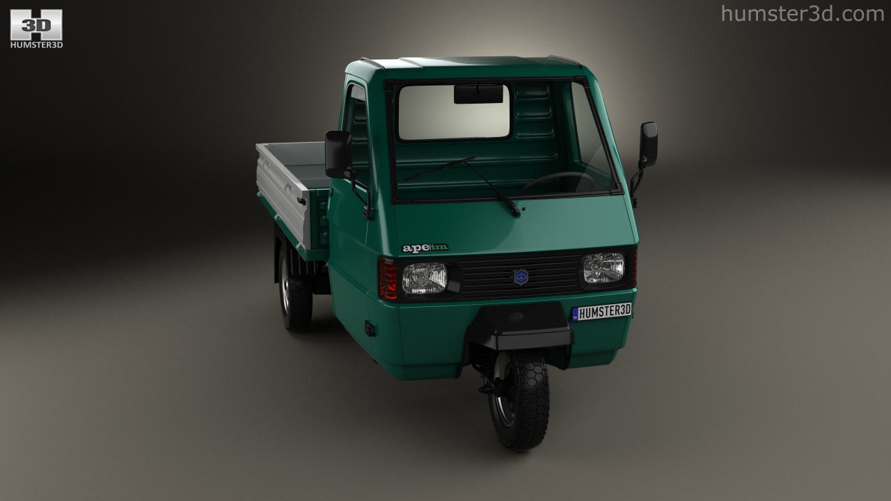 360 view of Piaggio Ape TM Pickup 1982 3D model - 3DModels store