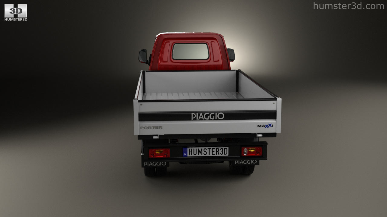 360 view of Piaggio Porter Maxxi Tipper 2016 3D model - 3DModels store