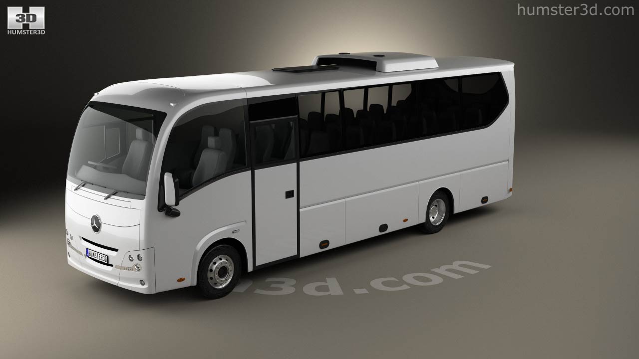 360 view of Plaxton Cheetah XL bus 2016 3D model - 3DModels store