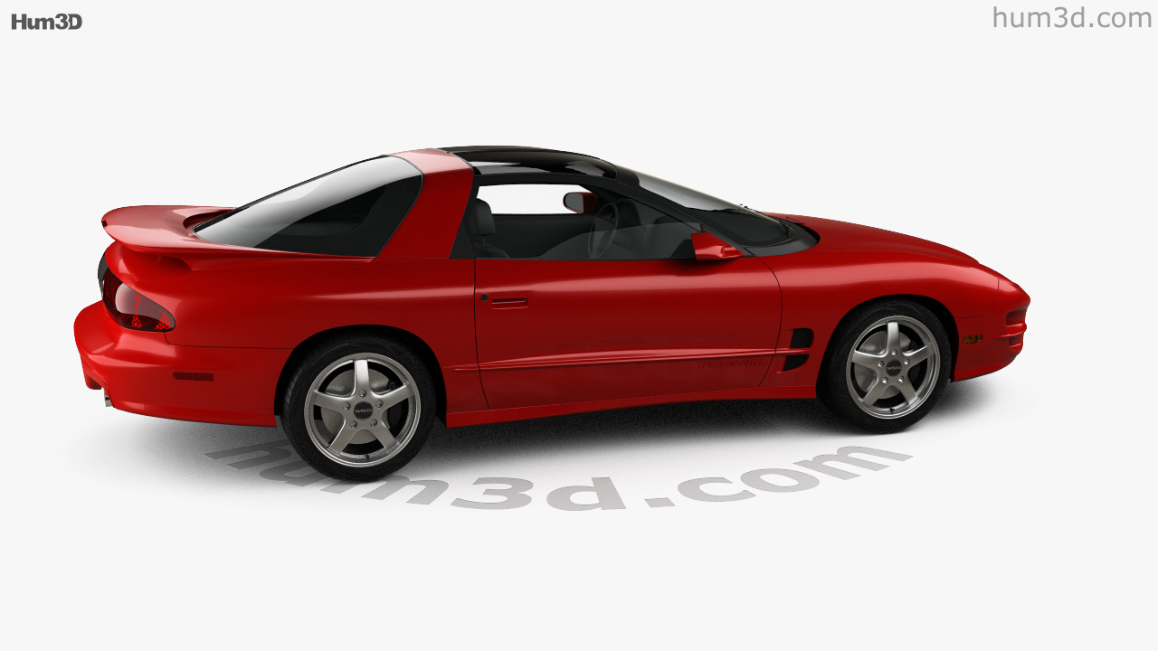 360 view of Pontiac Firebird Trans Am 2002 3D model - 3DModels store