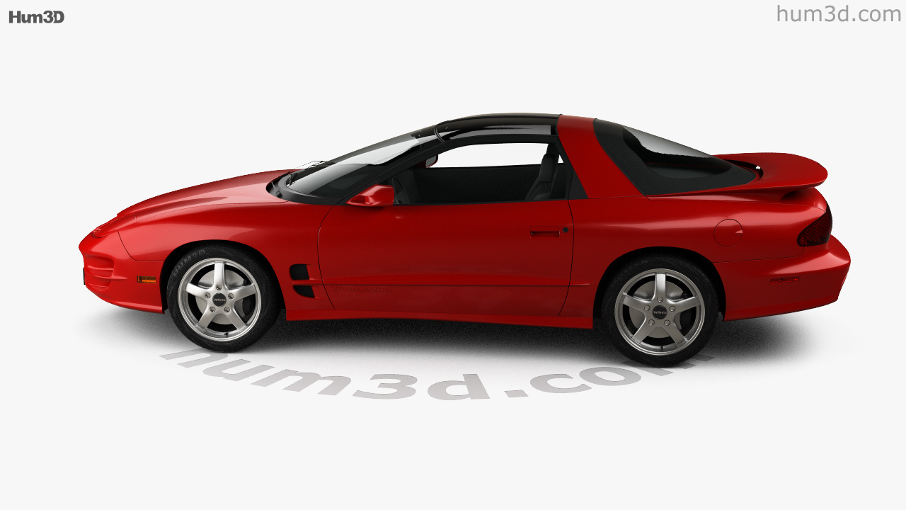 360 view of Pontiac Firebird Trans Am 2002 3D model - 3DModels store