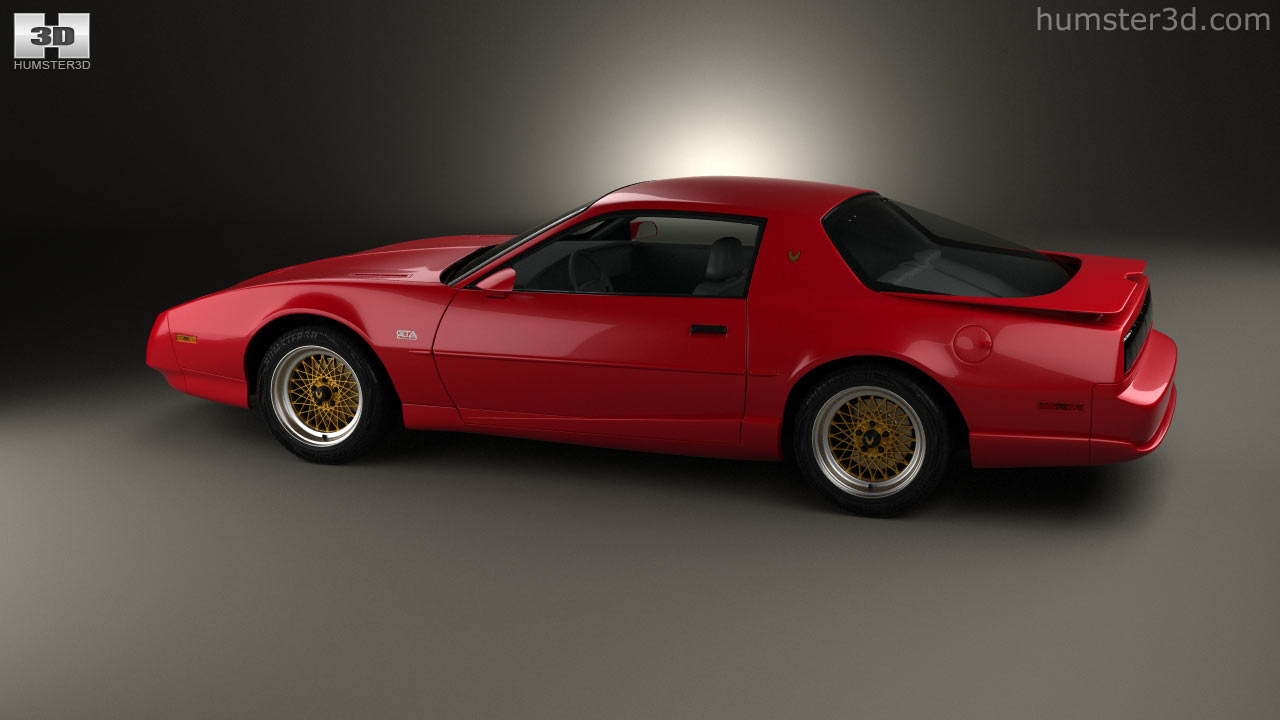 360 view of Pontiac Firebird Trans Am GTA 1993 3D model - 3DModels store