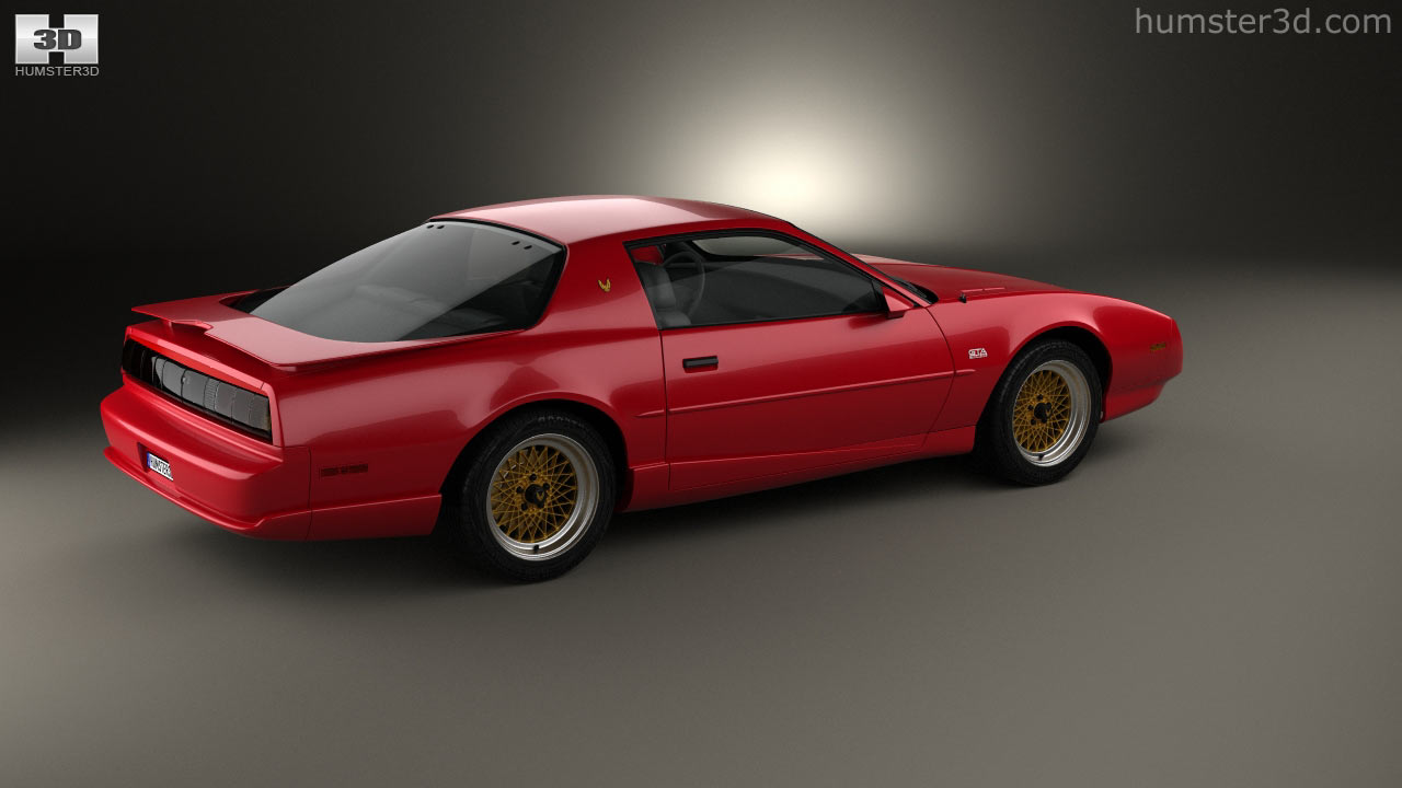360 view of Pontiac Firebird Trans Am GTA 1993 3D model - 3DModels store
