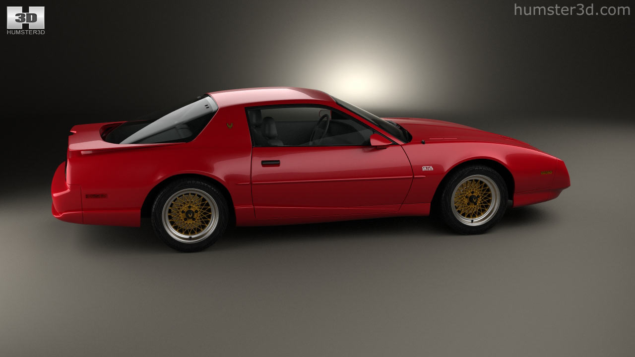 360 view of Pontiac Firebird Trans Am GTA 1993 3D model - 3DModels store