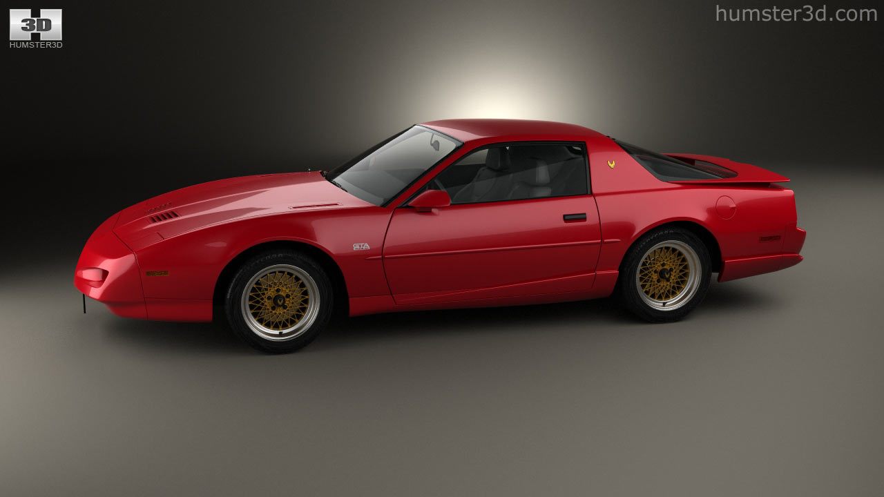 360 view of Pontiac Firebird Trans Am GTA 1993 3D model - 3DModels store