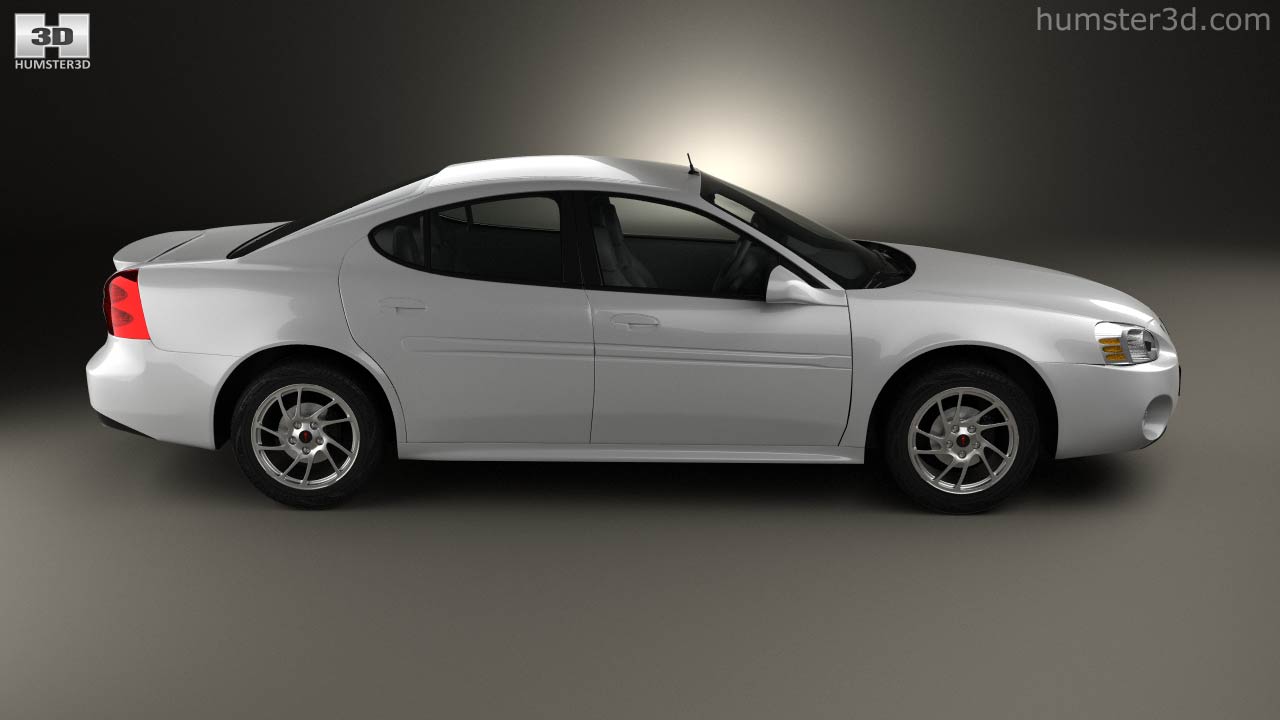 360 view of Pontiac Grand Prix GTP 2008 3D model - 3DModels store