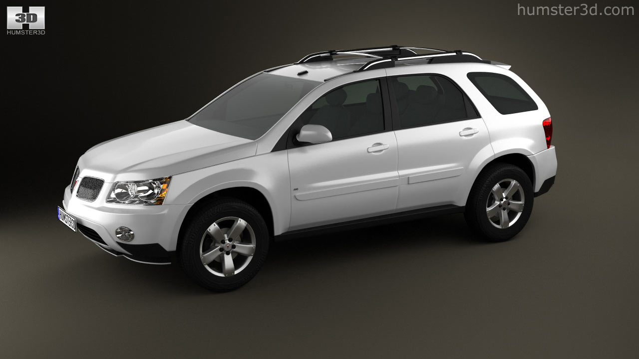 360 view of Pontiac Torrent 2009 3D model - 3DModels store