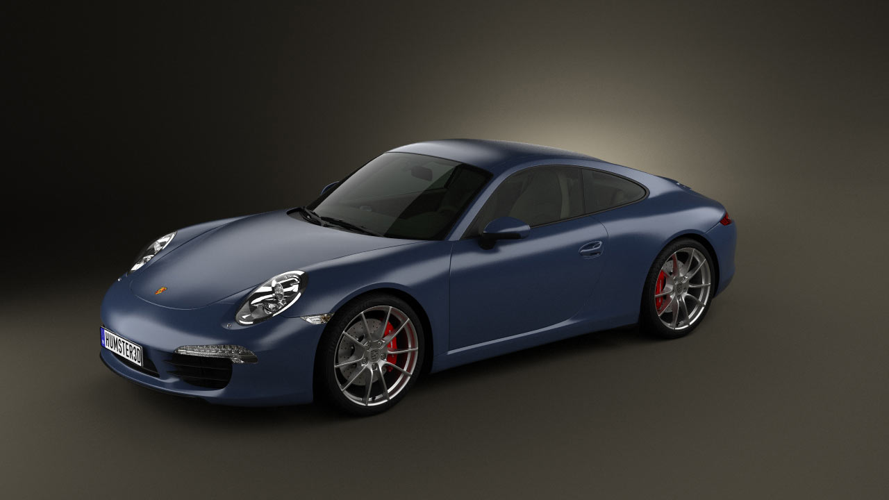 360 view of Porsche 911 Carrera S Coupe 2015 3D model - 3DModels store