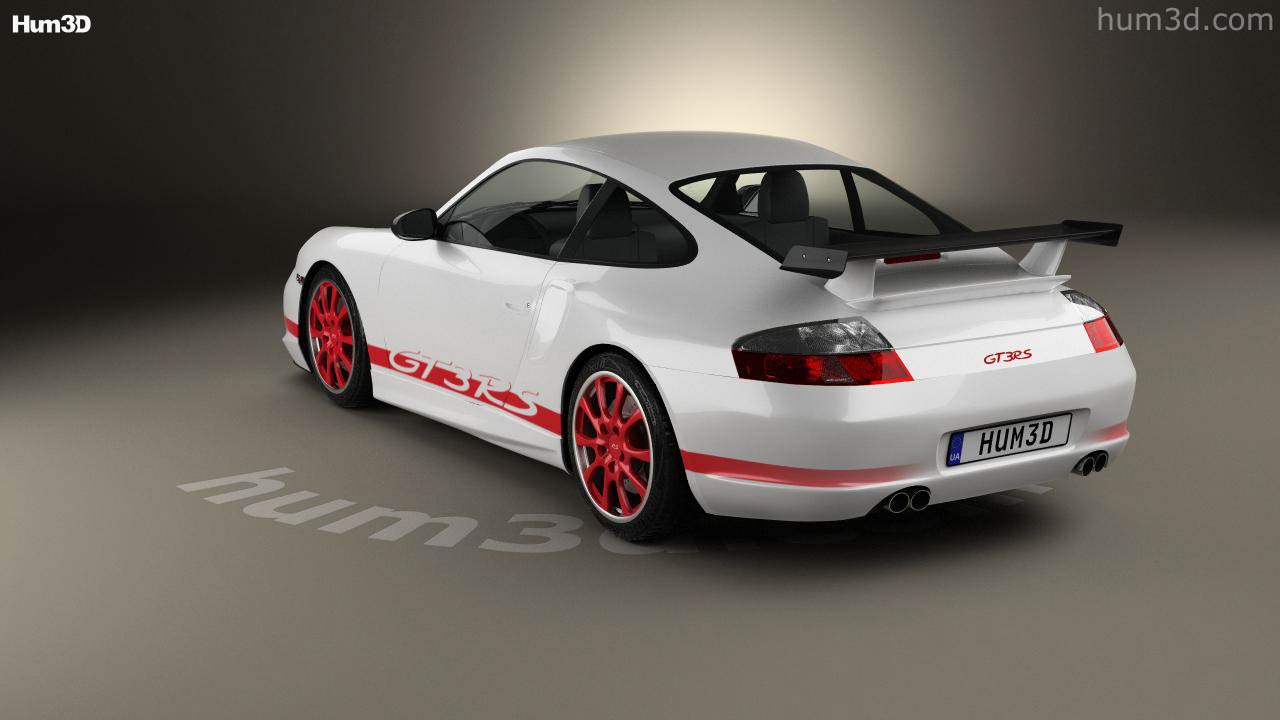 360 view of Porsche 911 GT3RS coupe (996) 2006 3D model - 3DModels store