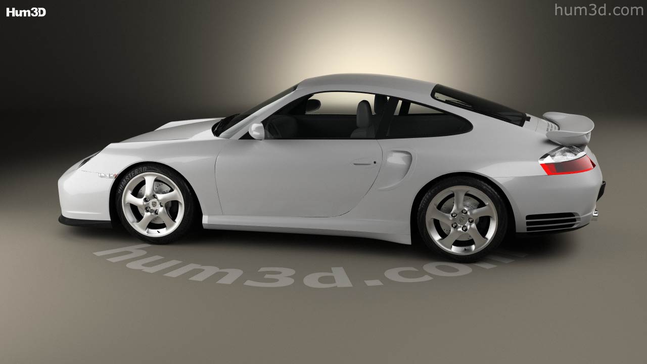 360 view of Porsche 911 Turbo coupe (996) 2003 3D model - 3DModels store