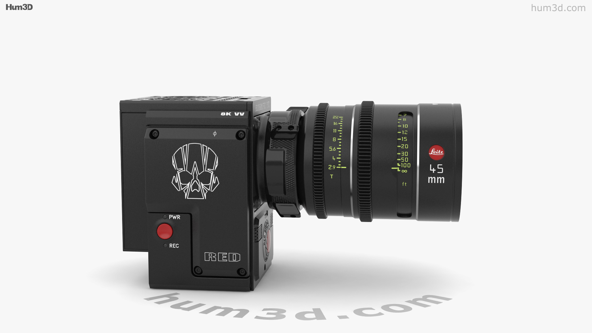 360 view of RED MONSTRO 8K VV Cinema Camera 3D model - 3DModels store