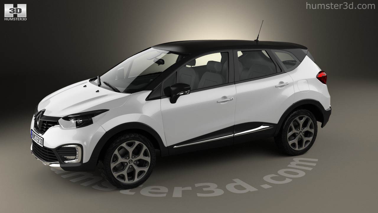 360 view of Renault Captur 2020 3D model - 3DModels store