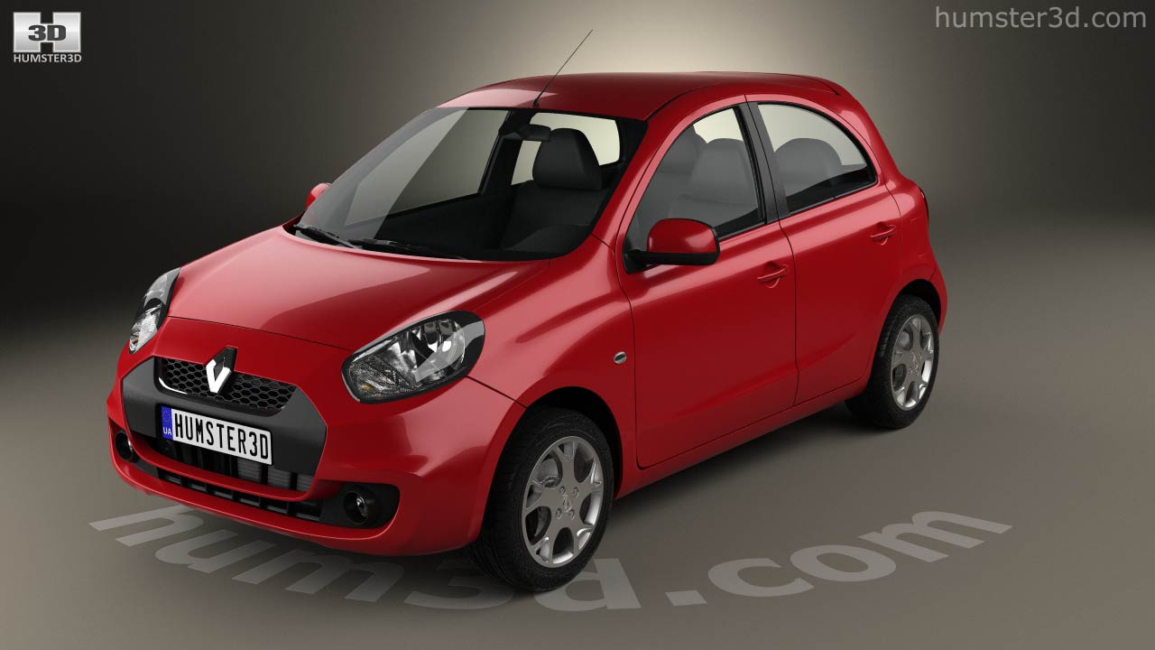 360 view of Renault Pulse 2017 3D model - 3DModels store