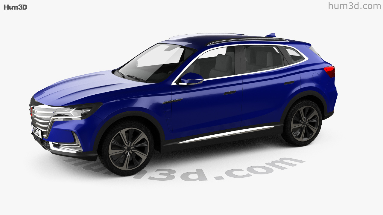 360 view of Roewe Marvel X 2021 3D model - 3DModels store