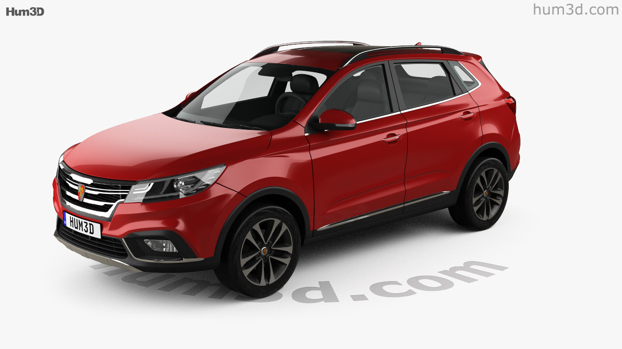 360 view of Roewe RX3 2020 3D model - 3DModels store
