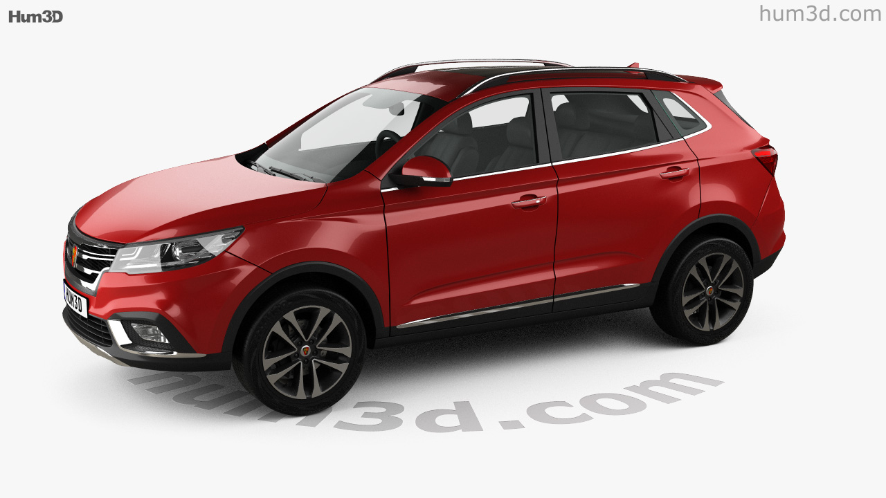 360 view of Roewe RX3 2020 3D model - 3DModels store