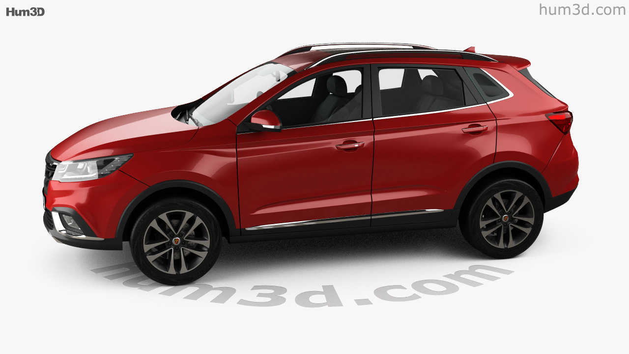 360 view of Roewe RX3 2020 3D model - 3DModels store