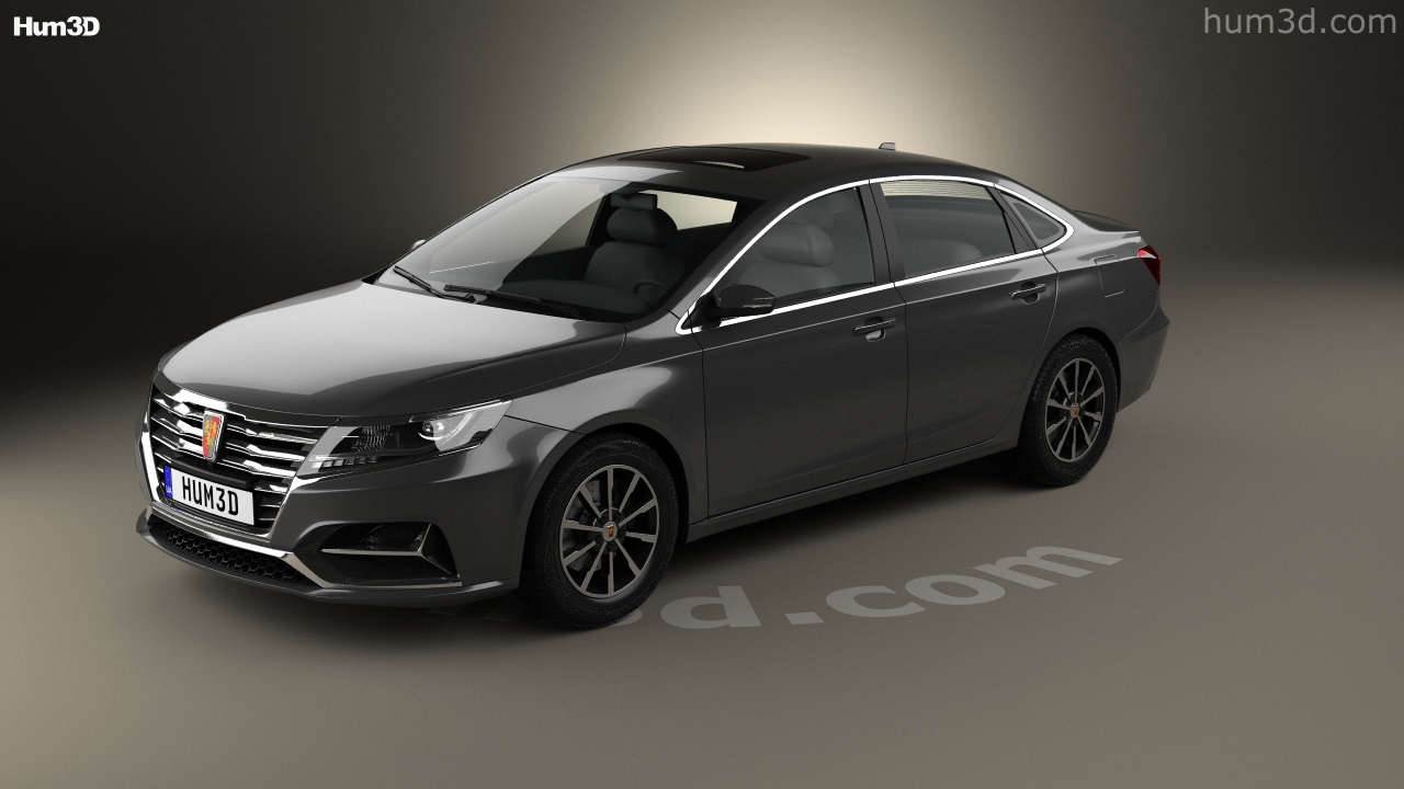 360 view of Roewe ei6 2020 3D model - 3DModels store