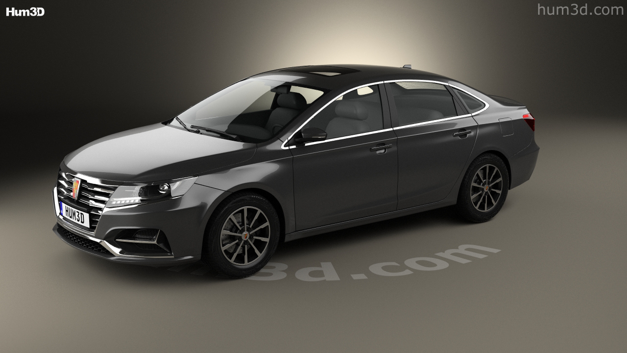 360 view of Roewe ei6 2020 3D model - 3DModels store