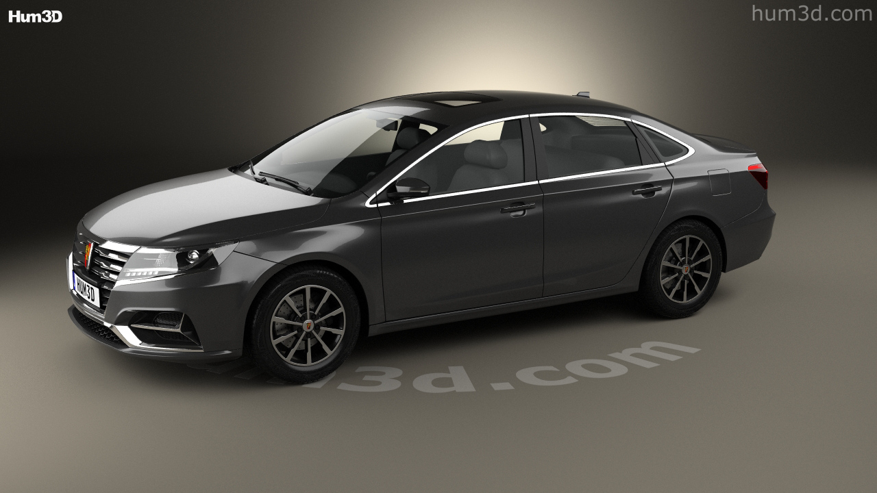 360 view of Roewe ei6 2020 3D model - 3DModels store